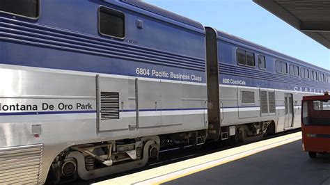Amtrak Pacific Surfliner 774 Departing At Van Nuys Station Vnc 4k Uhd