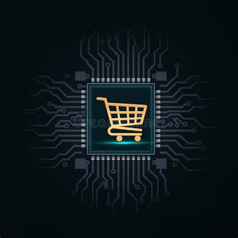 Ai Generated Image Shopping Cart In A Retail Setting Stock Illustration Illustration Of