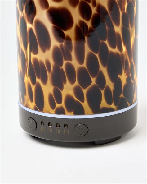 Tortoiseshell Glass Essential Oil Electric Aroma Diffuser Oliver Bonas