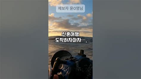 신혼여행이 아니라 가족 여행이었어요 Youtube