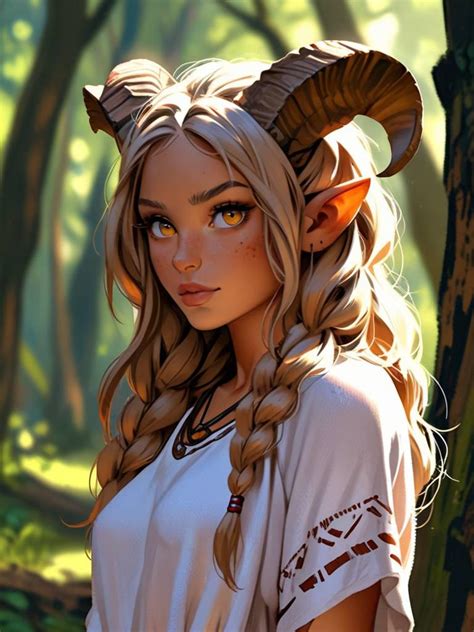 Faun Girl By 078487p On Deviantart