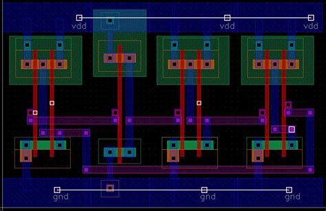 designing a pmos circuit using cadence schematic