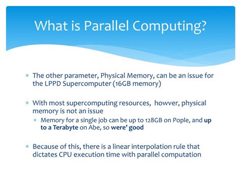 ppt parallel computation for applications in biomedical cfd