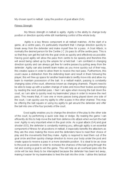 Ocr Gcse Pe Coursework Exemplar Cricket Name Candidate Number