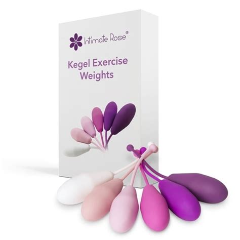 Intimate Rose Kegel Weights Exercise System North Coast Medical