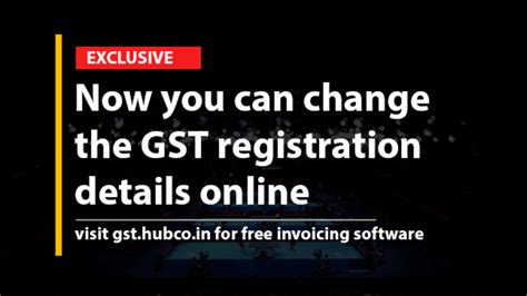 Now Start Editing Your GST Registration Details GST REG Know How To Amend