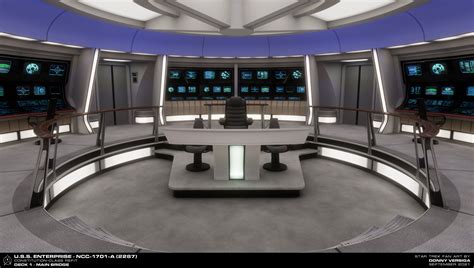 Donny Versiga Uss Enterprise Ncc 1701 A Main Bridge Star Trek V