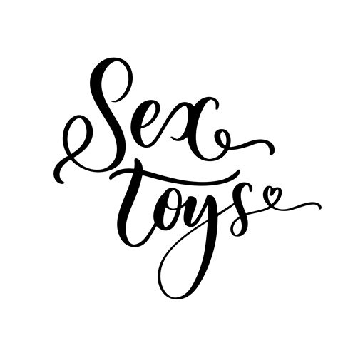 Logotipo De Letras De Juguetes Sexuales Para Sex Shop Y Diseño De Placa