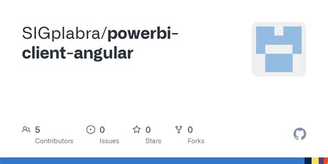 github sigplabra powerbi client angular
