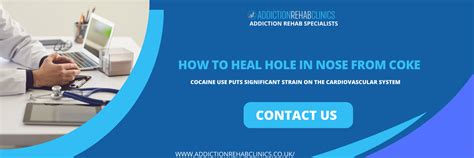 How To Heal Hole In Nose From Coke