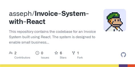 Github Assephinvoice System With React This Repository Contains The
