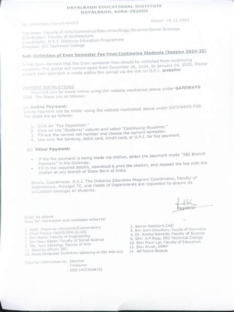 Dayalbagh Educational Institute Pdf