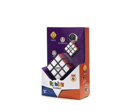 Set Cub Rubik 3x3 Clasic Si Breloc Originale Rubik