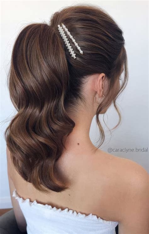 56 Wedding Ponytails For All Bridal Styles Styleoholic