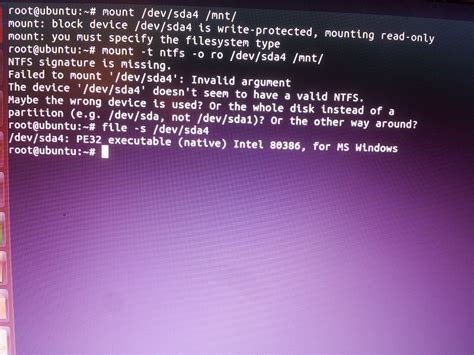 Determine Windows File System On Gpt Partition Unix And Linux Stack
