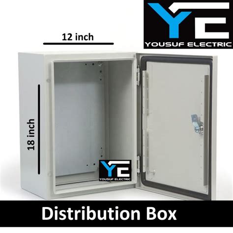 Distribution Box 18x12x6 Panel Box Sdb Box Db Box Mdb Box Steel Box Board Industrial Box Daraz