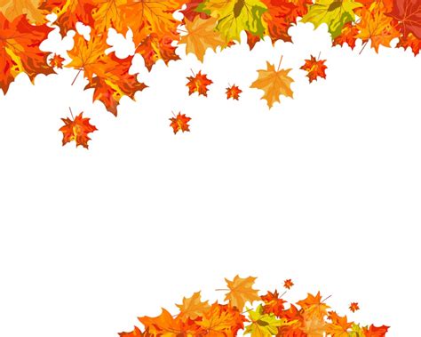 단풍 테두리 배경 단풍 가을 떨어지다 배경 일러스트 및 사진 무료 다운로드 Pngtree