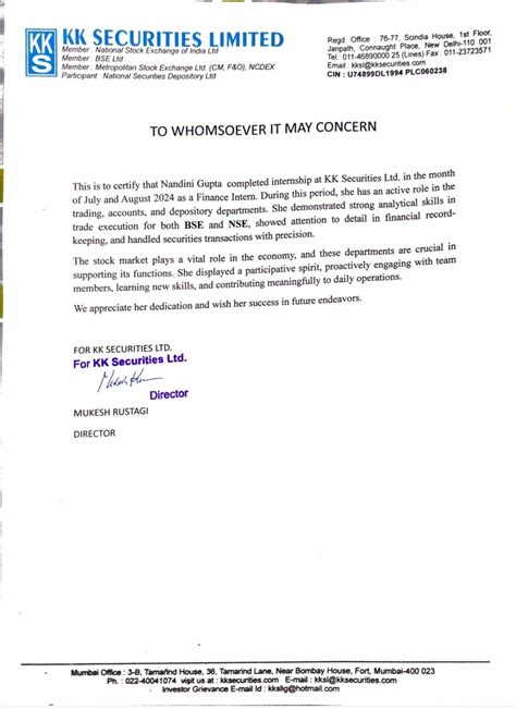 Nandini Gupta On Linkedin Proud To Have Successfully Completed My