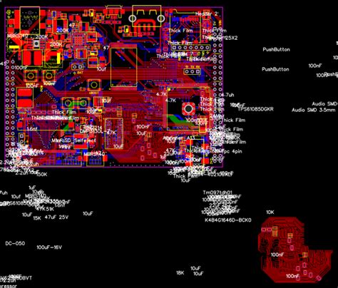 Allwinner A13 Motherboard Resources Easyeda