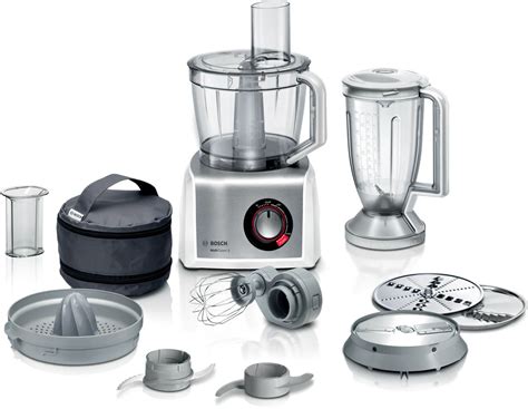 Bosch Multitalent 8 Food Processor 1200 W Brushed Stainless Steel Mc812s734g Expert Ie