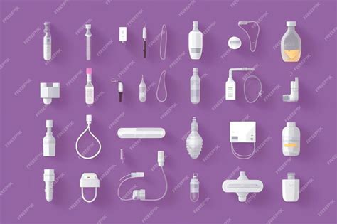 A Variety Of Different Types Of Electronic Devices Including A Device A Device And A Tube Of