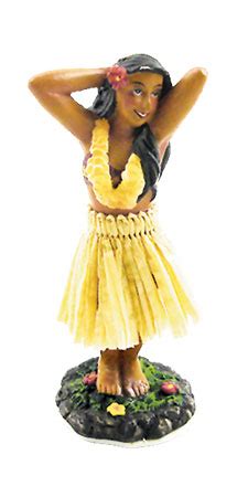Vintage Hula Girl Dashboard