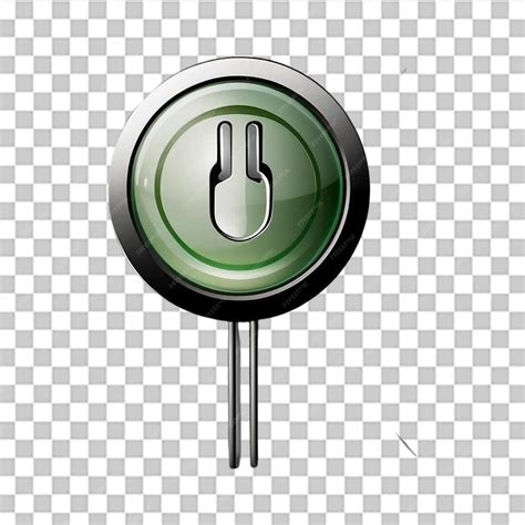 Art Illustration Of Red And Green Power Onoff Button Icon Set Premium Ai Generated Psd
