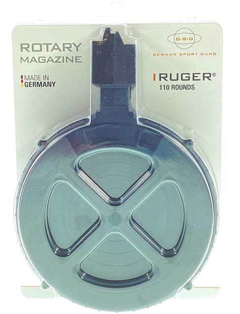 Lot Gsg 110 Round German Rotary Magazine