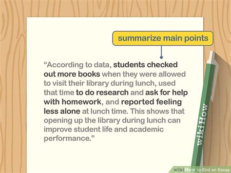 How To End An Essay With Sample Conclusions WikiHow