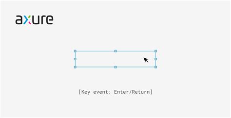 how to handle the enter key event on a text field in axure rp by hiep