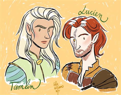 Tamlin And Lucien From A Court Of Thorns And Roses By Sarah J Maas
