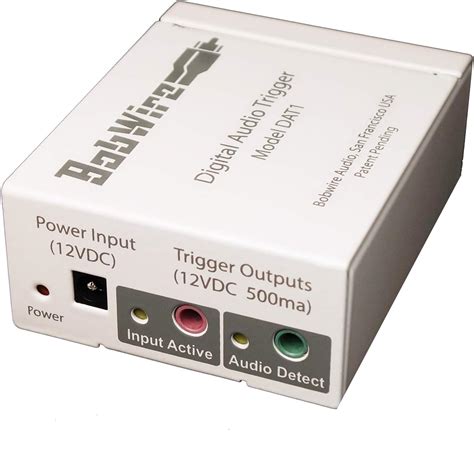 Digital Audio Trigger Device With 12v Outputs Bobwire Dat1 Ads A 12 Volt Trigger