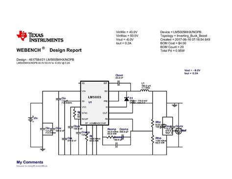 WEBENCH Tools LM5005 My Circuit Isn T Working And VCC Is Only 3 Volts Power Management