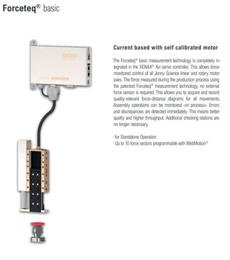 Linear Motor Stages For Compact Automation Modusystems