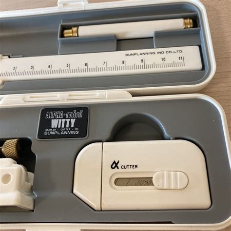 Yahooオークション 6160 Alpha Mini Witty携帯用文具セット ホチキ