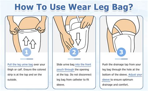 Hansilk Catheter Leg Bag Holder 2 Pcs Convenient Washable Reusable