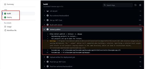 Error Process Completed With Exit Code 1 Aspnet Core Mvc Deployment In Azure Stack Overflow