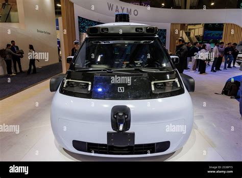 Las Vegas Usa 08th Jan 2025 The Zeekr Rt On Display In The Waymo Booth At The Las Vegas