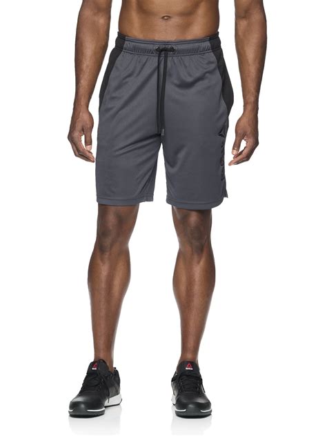 Reebok Mens And Big Mens Breakthrough Knit Performance 9 Shorts Up