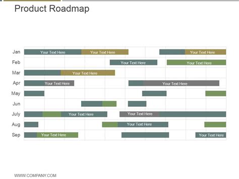 Product Roadmap Ppt PowerPoint Presentation Example