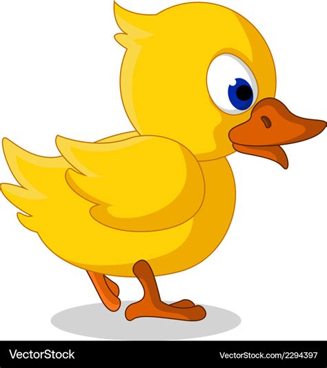 Cute Cartoon Duck