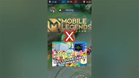 Mlbb X Spongebob 🔥🔥🔥 Mobilelegends Mlbbupdate Mlbbcreatorcamp