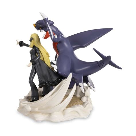 Cynthia And Garchomp Pokémon Trainers Figure Pokémon Center Official Site