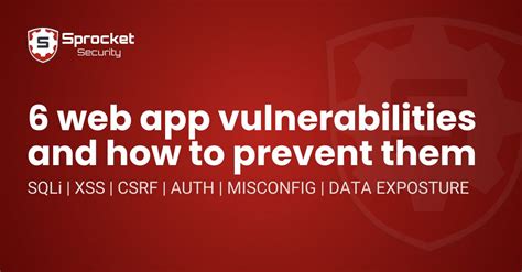 Sprocket Security On Linkedin Website Vulnerabilities Put Your Data