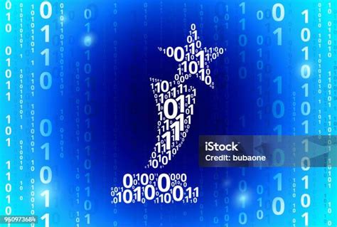 스타 트로피 이진 코드 블루 벡터 패턴 배경 트로피에 대한 스톡 벡터 아트 및 기타 이미지 트로피 0 초현대적 Istock