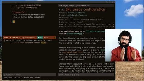 Emacs Control Where Buffers Are Displayed The Display Buffer Alist Youtube