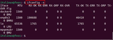 Linux Ifconfig Command Examples Its Linux Foss