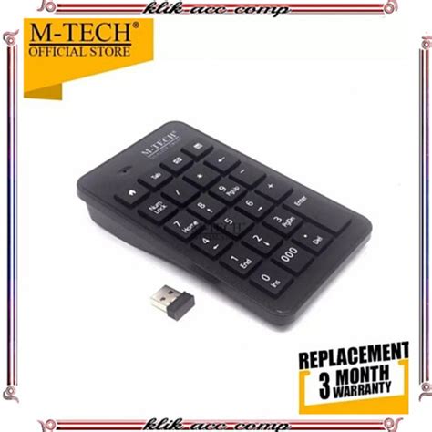 Jual Wireless Keyboard Angka Numeric Keypad Jakarta Pusat Klik Acc Comp Tokopedia