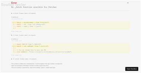 Lit Using Generated Artifact Forked Codesandbox