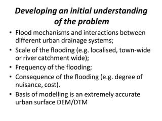 Lidar Pptx Urban Flood Modelling In Urban Infrastructure PPTX
